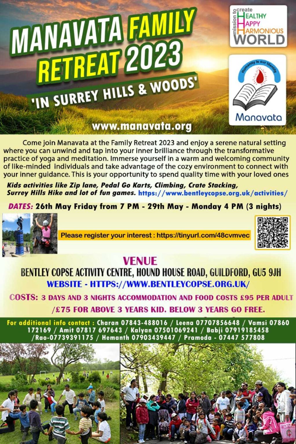 MANAVATA FAMILY RETREAT 2023 – Manavata